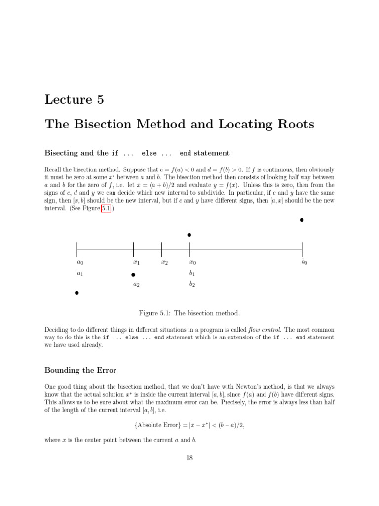 lecture5 | PDF | Mathematical Analysis | Computational Science