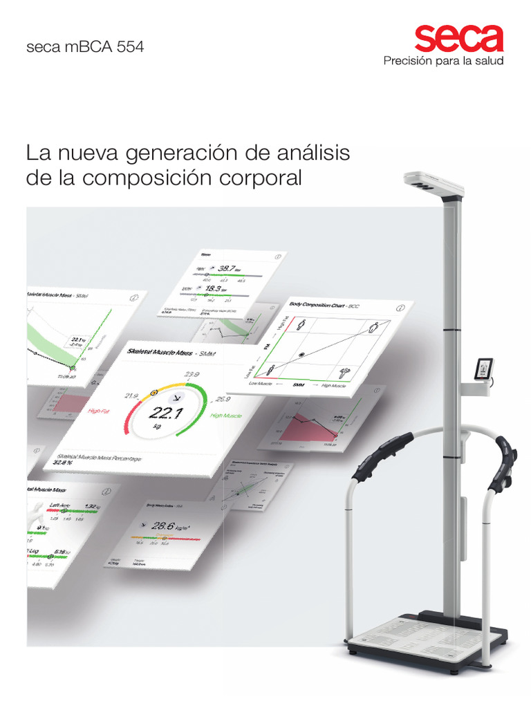 ES Seca MBCA 554 4-Pager | PDF | Forma del cuerpo | Metrología