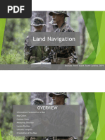 Land Navigation Powerpoint | PDF | Elevation | Contour Line