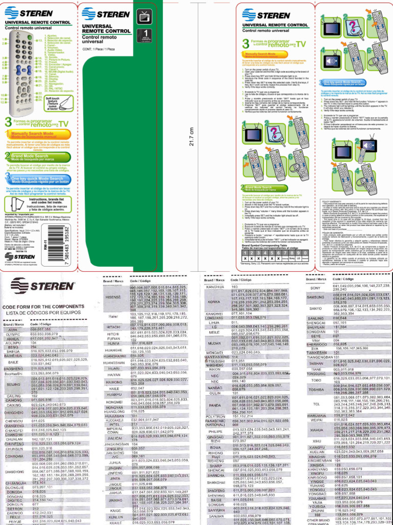 Dokumen - Tips Manual de Uso RM 11002 | PDF