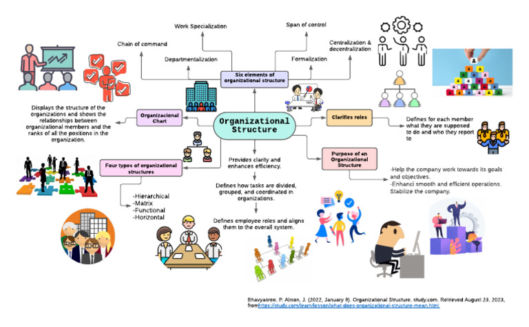 Activity A5. Mind Map Organizational Structure | PDF