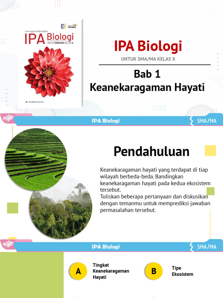PPT Bab 1 IPA Biologi Kelas X Kur Merdeka | PDF