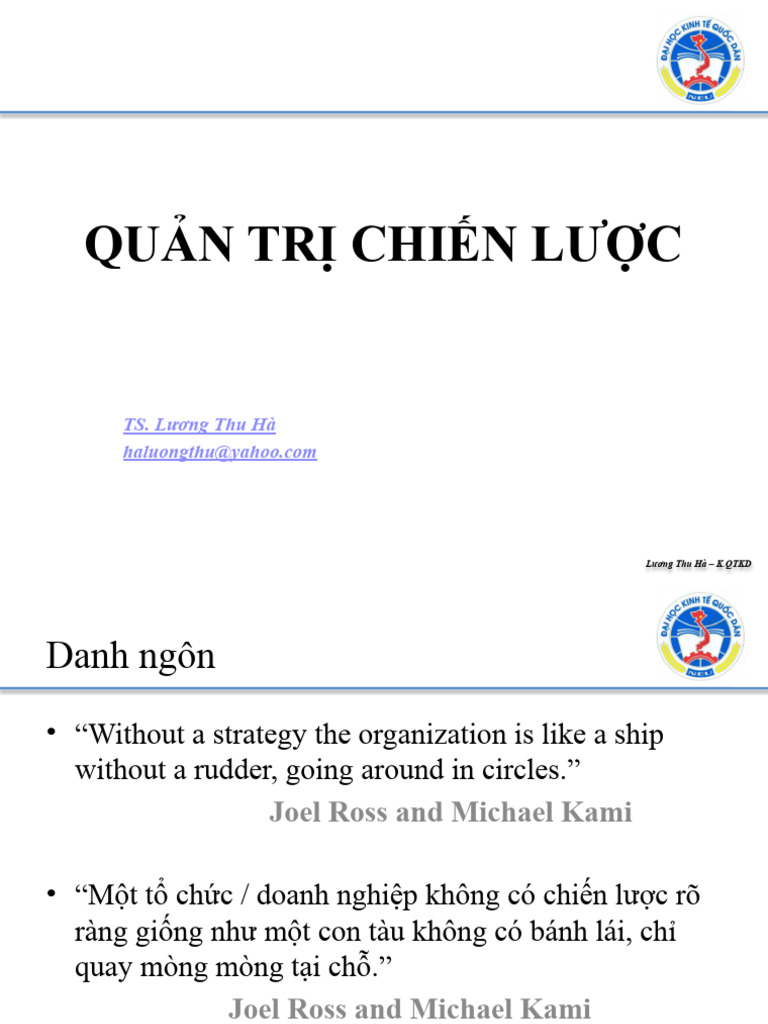 Chuong 1 - Tong Quan Ve QTCL | PDF