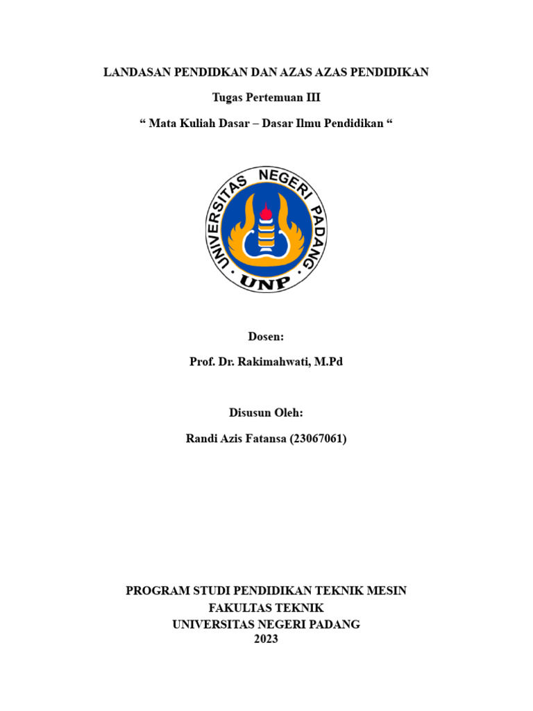 Tugas DDIP Randi Pertemuan 3 | PDF