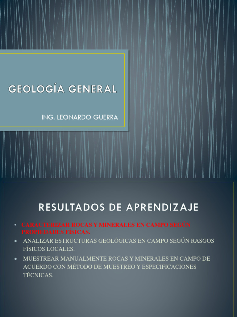 Geología General | PDF | Social Science | Art
