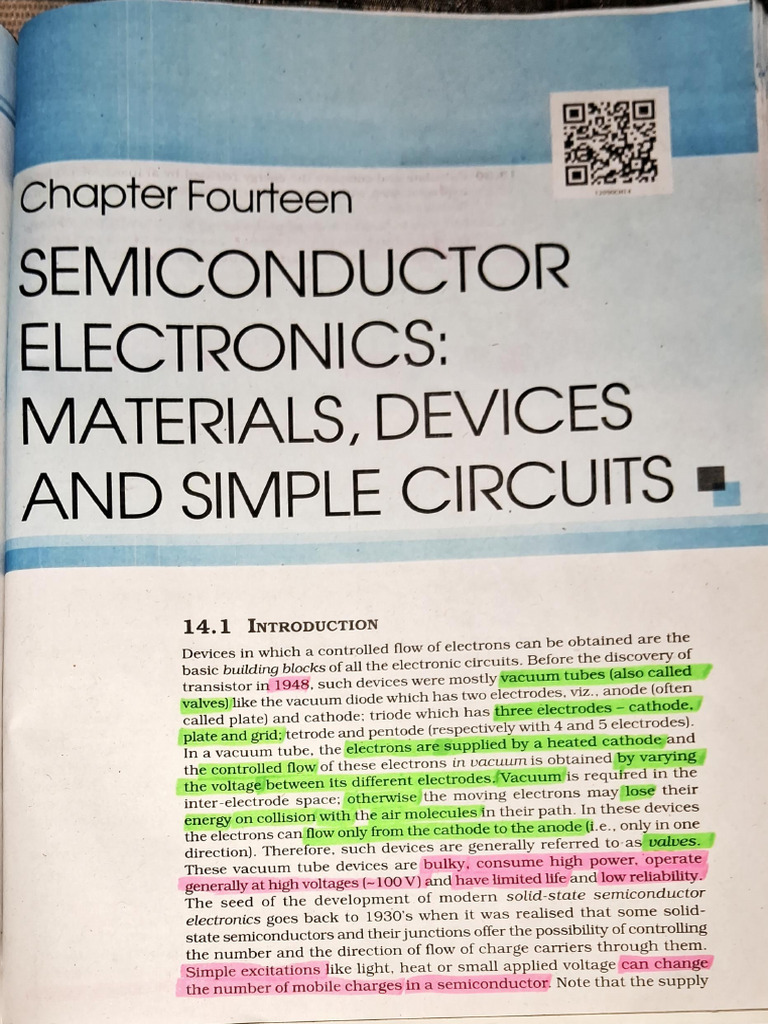 Semiconductor Class 12th | PDF