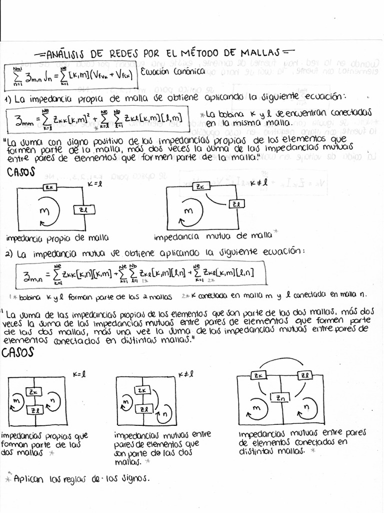 Metodo de Mallas | PDF