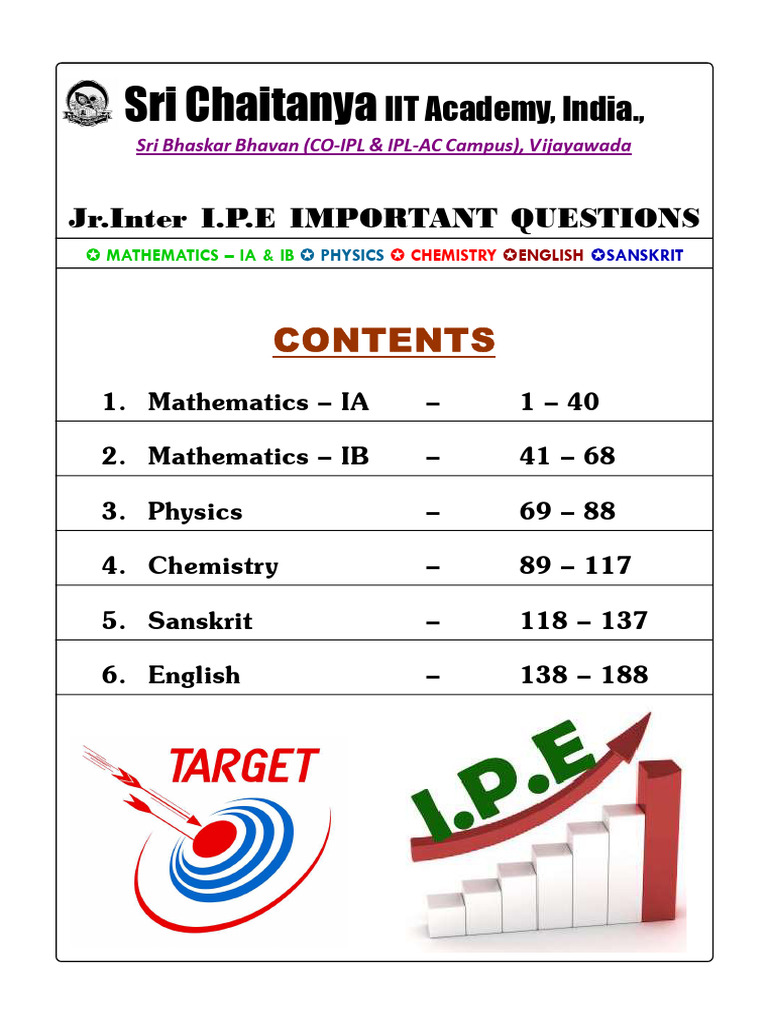 JR - Inter - All Subjects | PDF