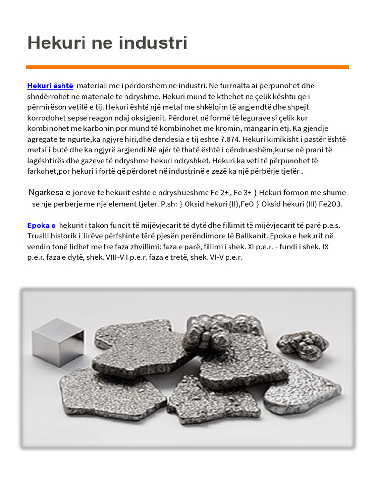 Hekuri Ne Industri | PDF