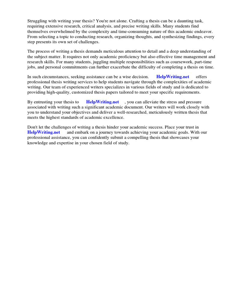 Up Thesis Sample | PDF