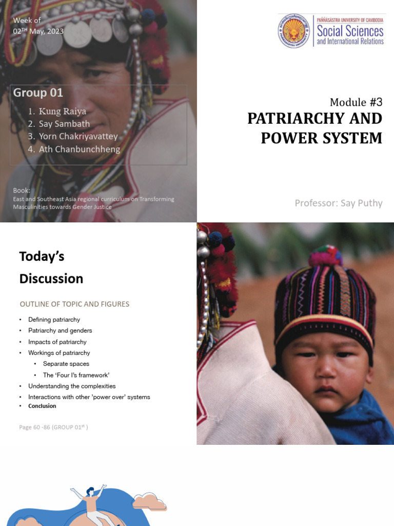Module #3 Patriarchy and Power System | PDF | Patriarchy | Gender Equality