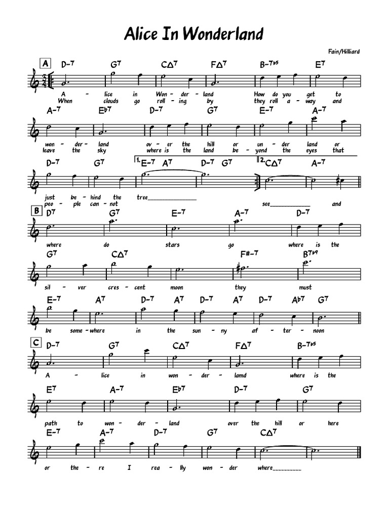 Alice in Wonderland | PDF