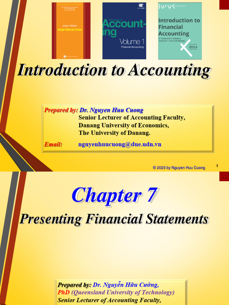 [ACC1002] Chapter7(English, 2023) | PDF | Income Statement | Revenue