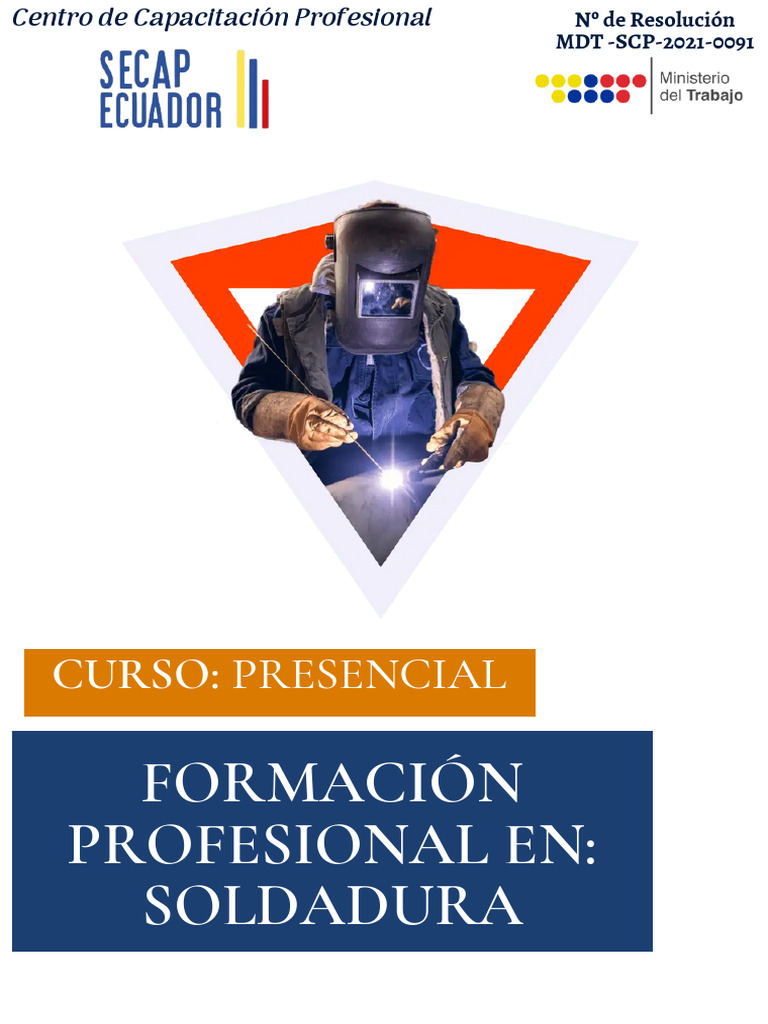 Temario Curso Soldadura Secap PDF | PDF | Soldadura | Construcción