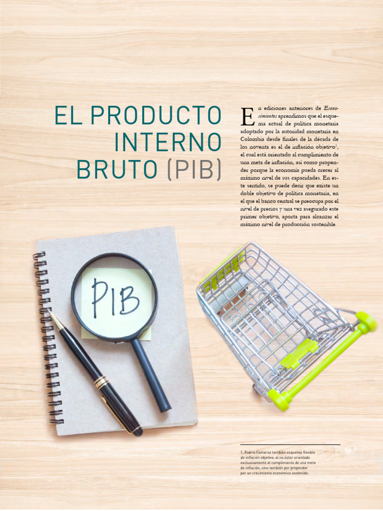 El Producto Interno Bruto Pib Pdf Producto Interno Bruto Inflación