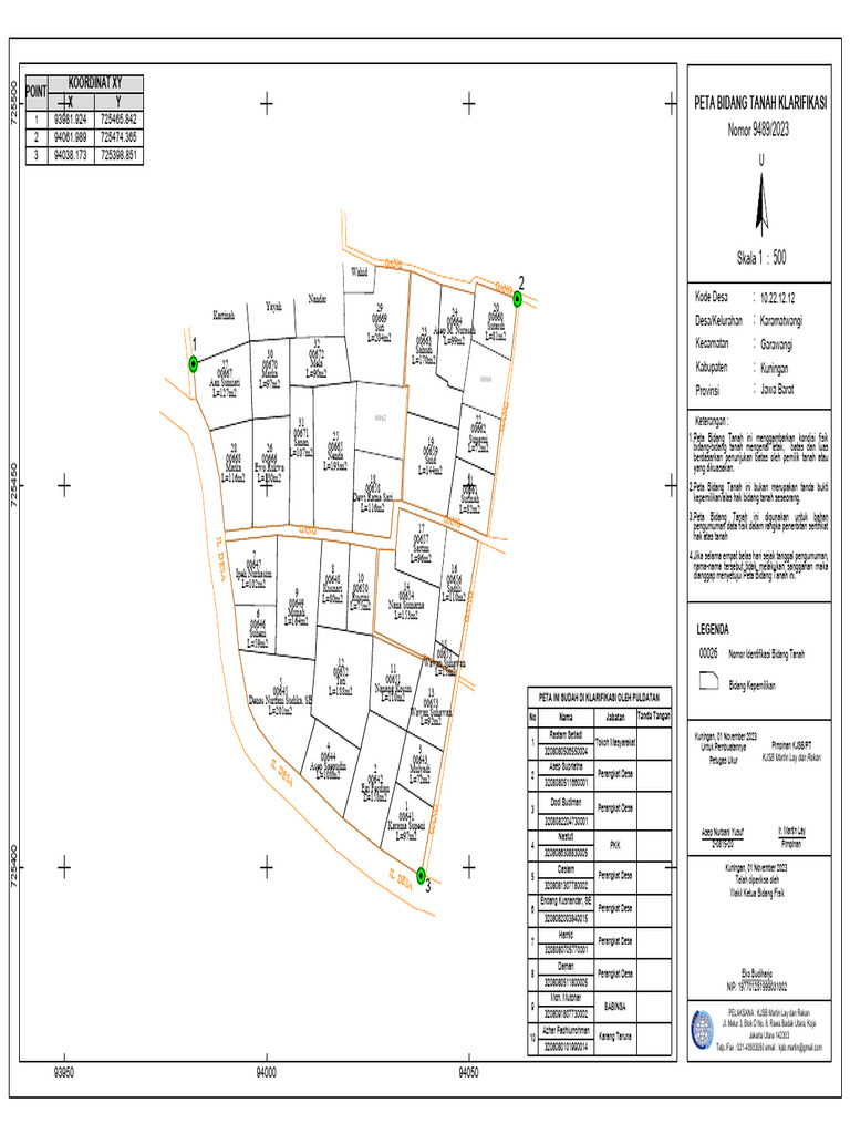 031 - PBT 9489 (32 BIDANG) - PBT Klarifikasi | PDF