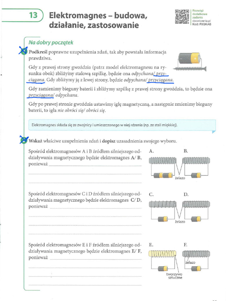 KL 8 Elektromagnesy Budowa Działanie Zastosowanie SPB | PDF