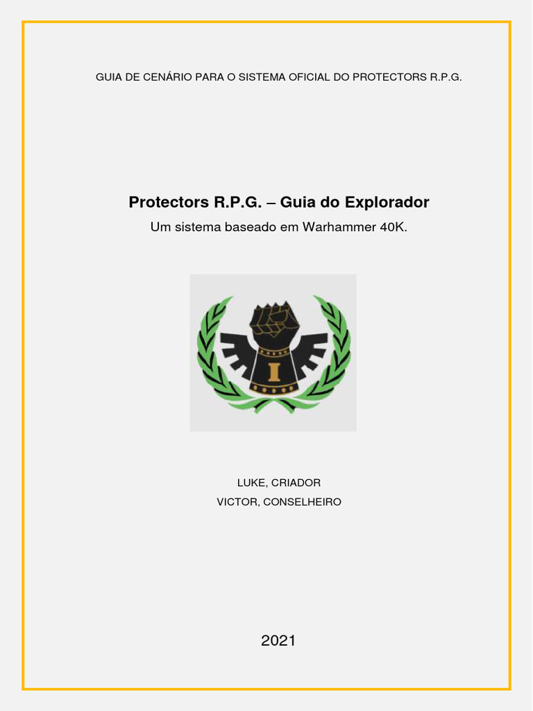 Protectors RPG | PDF
