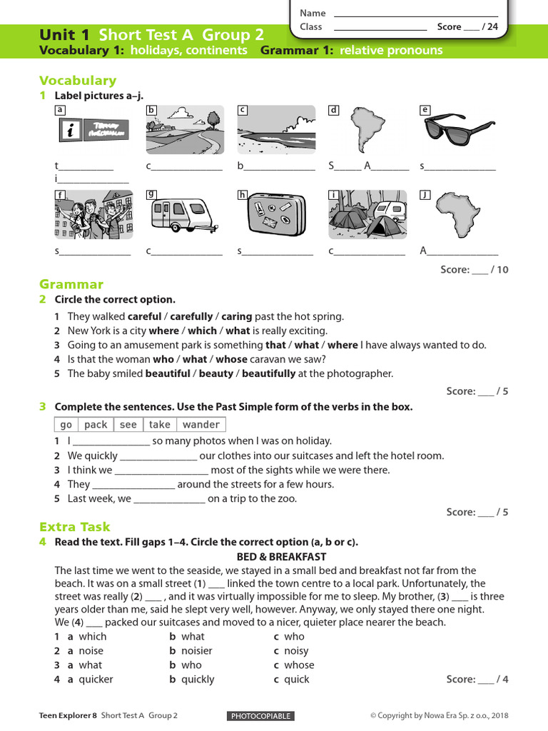 U1 Short A gr2 | PDF