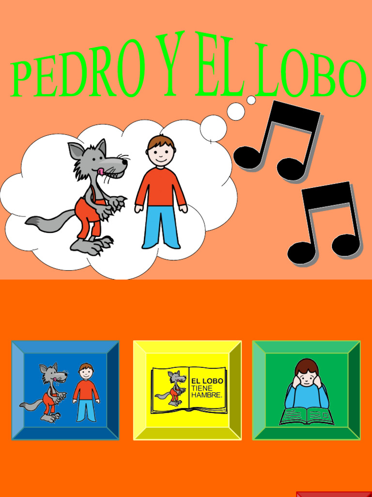 Resumen del cuento "Pedro y el Lobo" | PDF