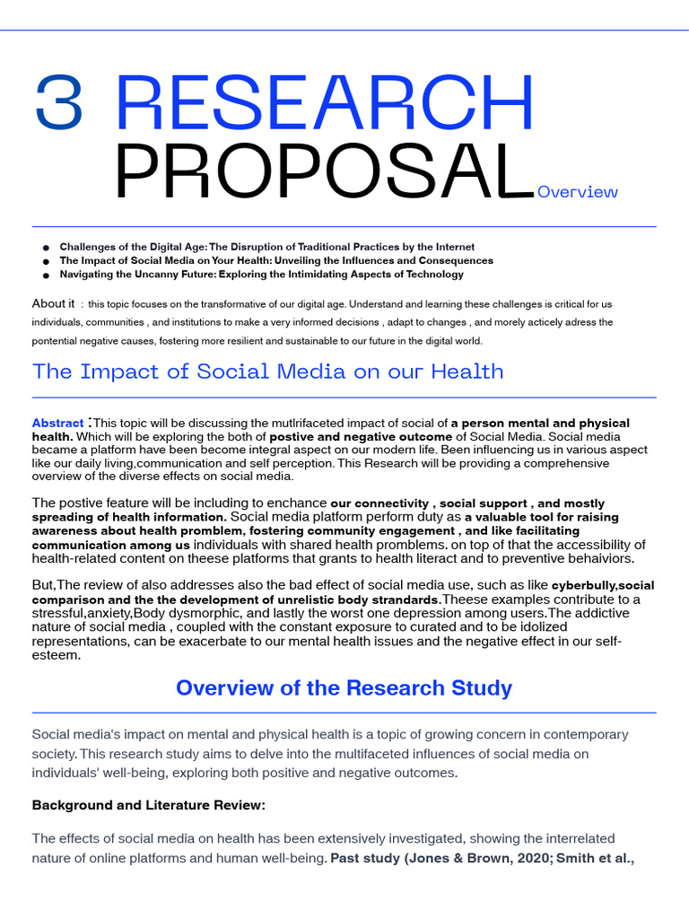 Research Proposal | PDF