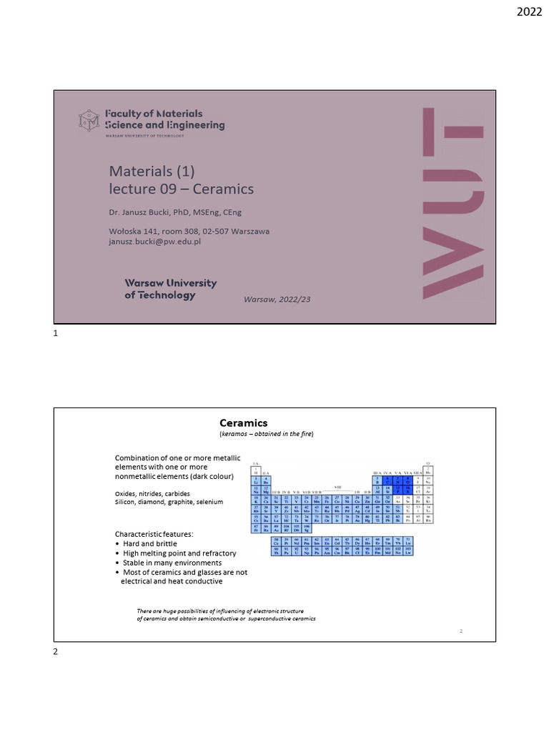 2022 Materials 09 Ceramics | Download Free PDF | Sintering | Ceramics