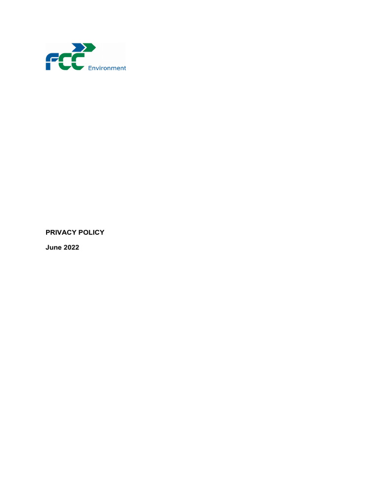 FCC Privacy Policy Overview | PDF | Http Cookie | Information