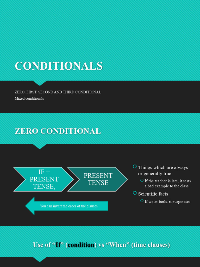 Conditionals | PDF