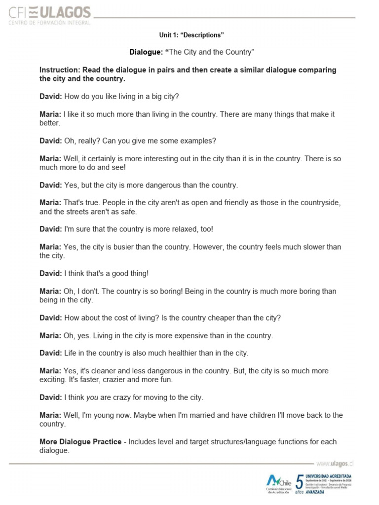 Speaking Dialogue | PDF | Social Science | Art