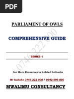 Parliament of Owls Essay Questions and Answers-251 | PDF | Owl | Birds