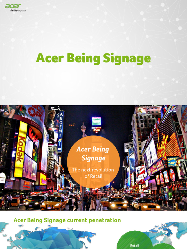 Acer Being Signage IoT Solution - 3 | PDF | Computing | Computer Science