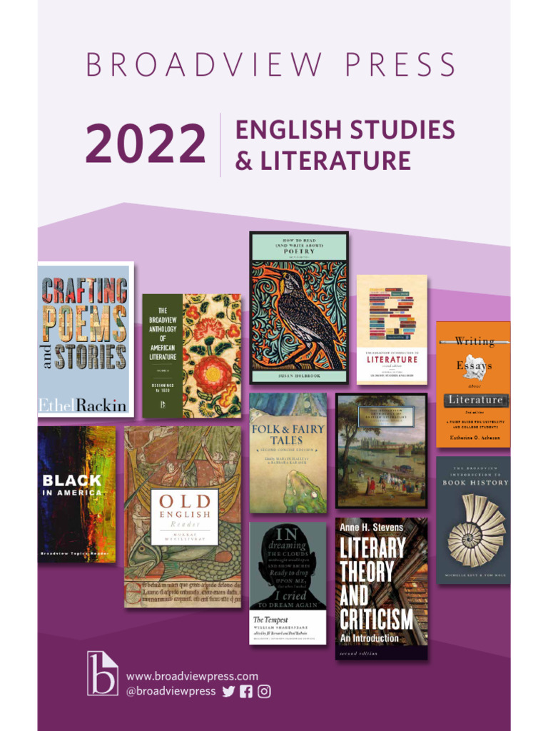 Broadview Press 2022 English Studies and | PDF