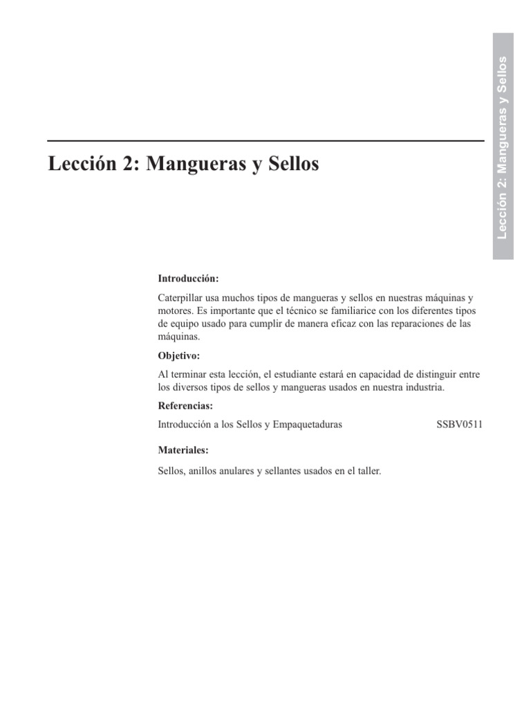 U3l2 Seals - Hoses | PDF