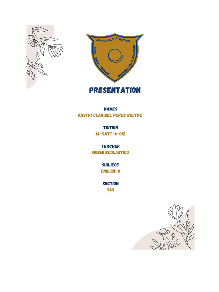 7th Practice Anstri Perez | PDF