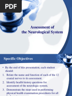 Neuro Checklist | PDF | Neurological Disorders | Neuroscience