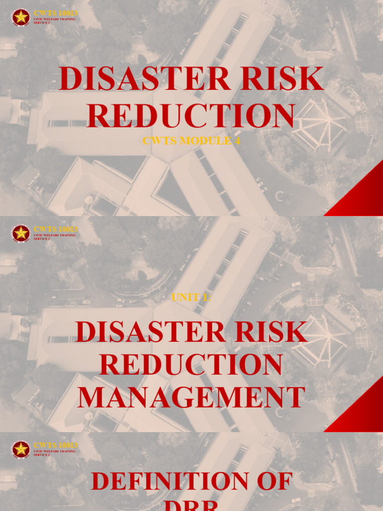 Module 4 - Disaster Risk Reduction (Color-Coded) | PDF | Disaster Risk ...