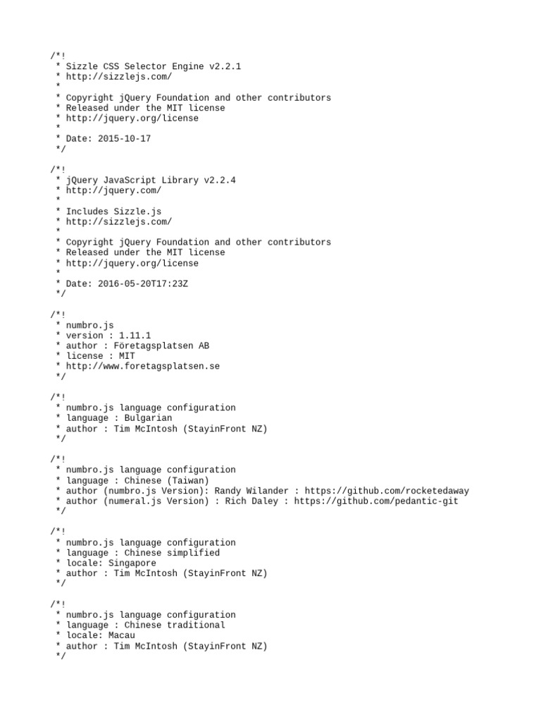Background Bundle Js LICENSE | PDF | Source Code | J Query