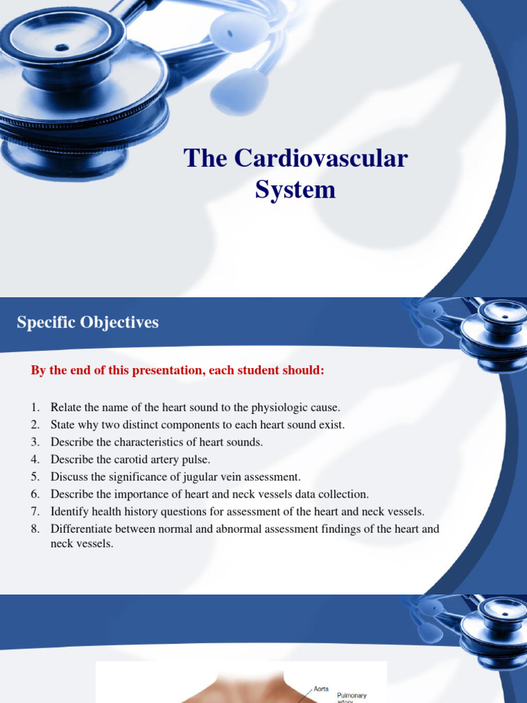 9 - The Cardiovascular Assessment | PDF | Clinical Medicine | Physiology
