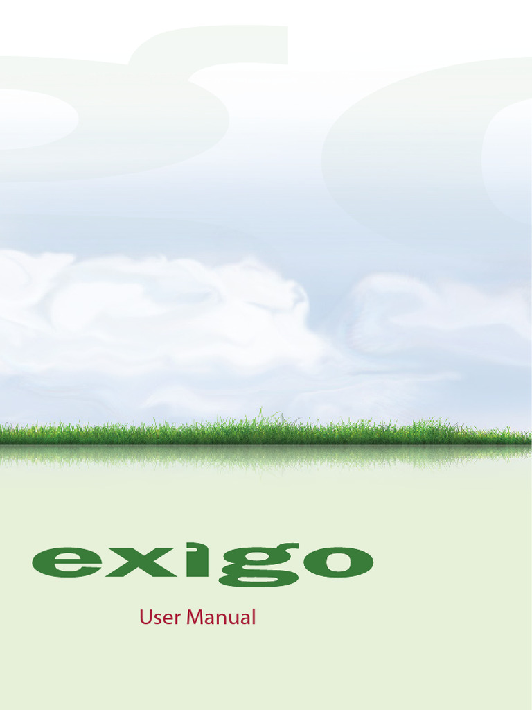 User Manual Exigo | PDF | Medical Diagnosis | Infection