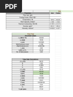 Plenum Box Sizing Calculation for AHU | PDF | Duct (Flow) | Heat Exchanger