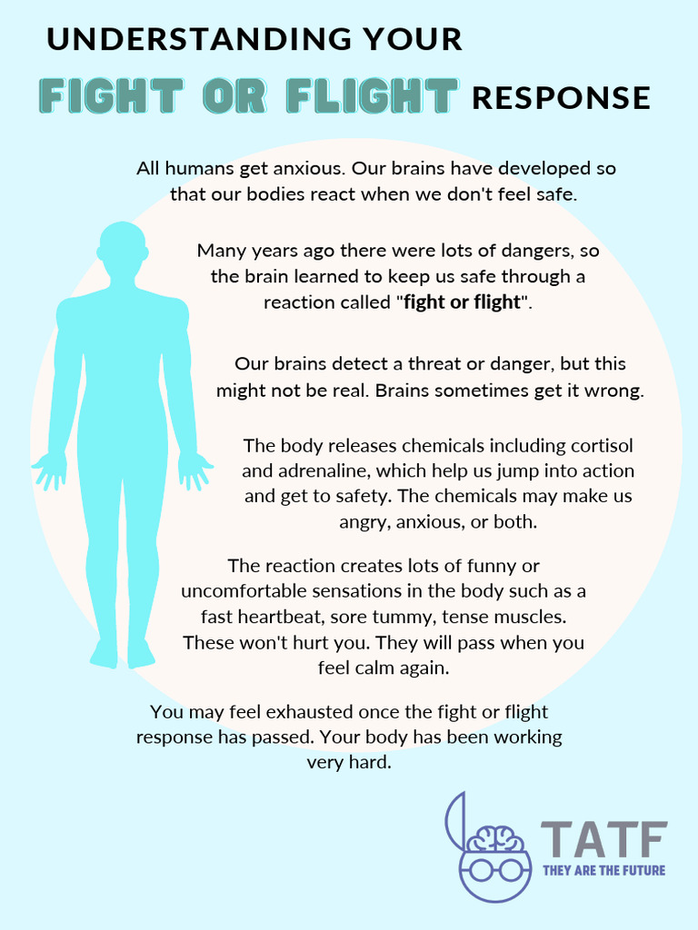 Fight or Flight PDF | PDF | Fight Or Flight Response | Psychology