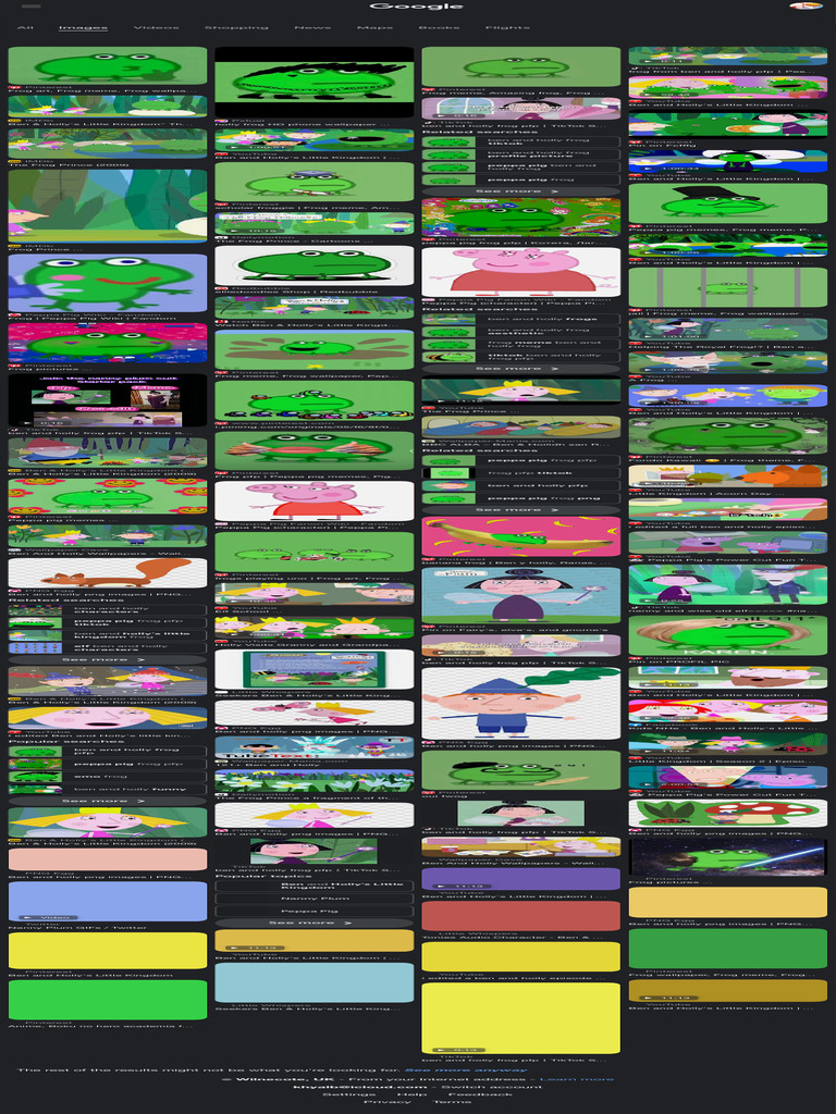 Ben and Holly Frog PFP - Google Search | PDF