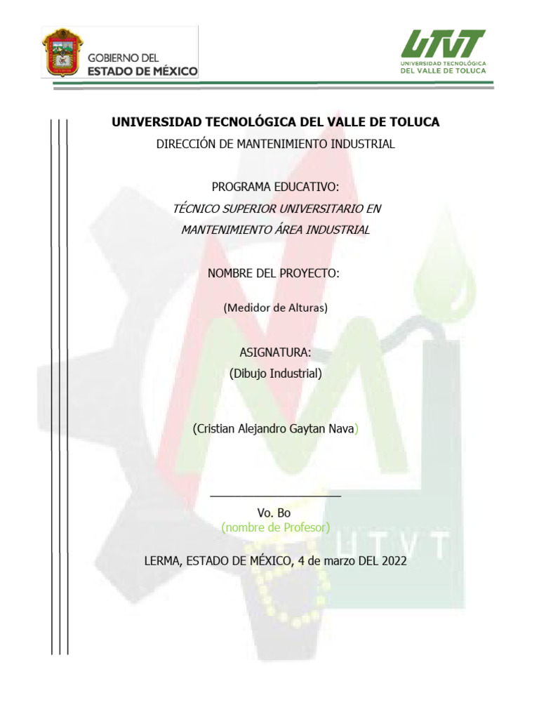 Medidor de Alturas | PDF | Metrología