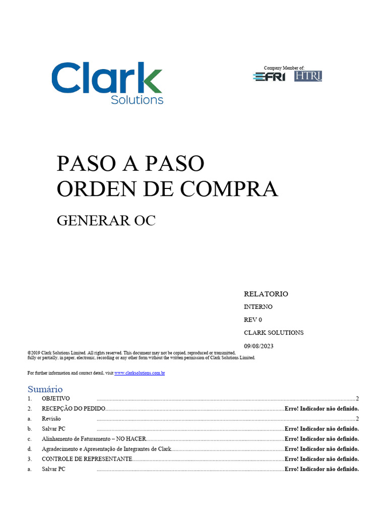 Passo A Passo - Generar Orden de Compra Rev0 | PDF | Esfera pública | Governo