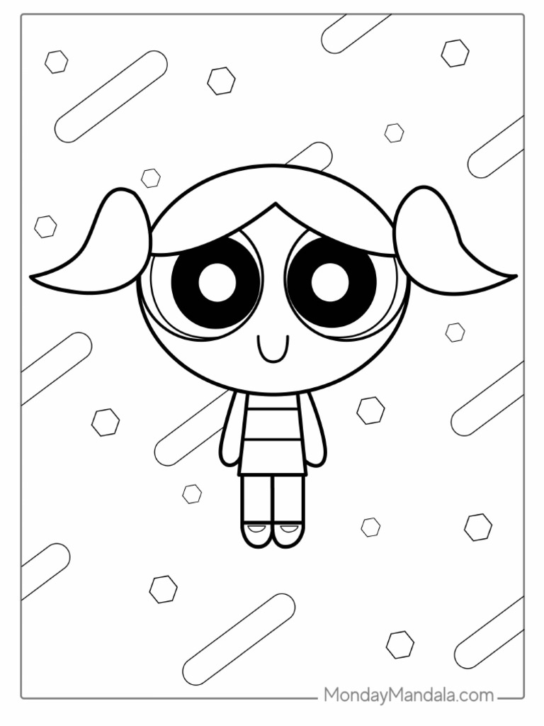Bubbles Coloring Page For Kids | PDF