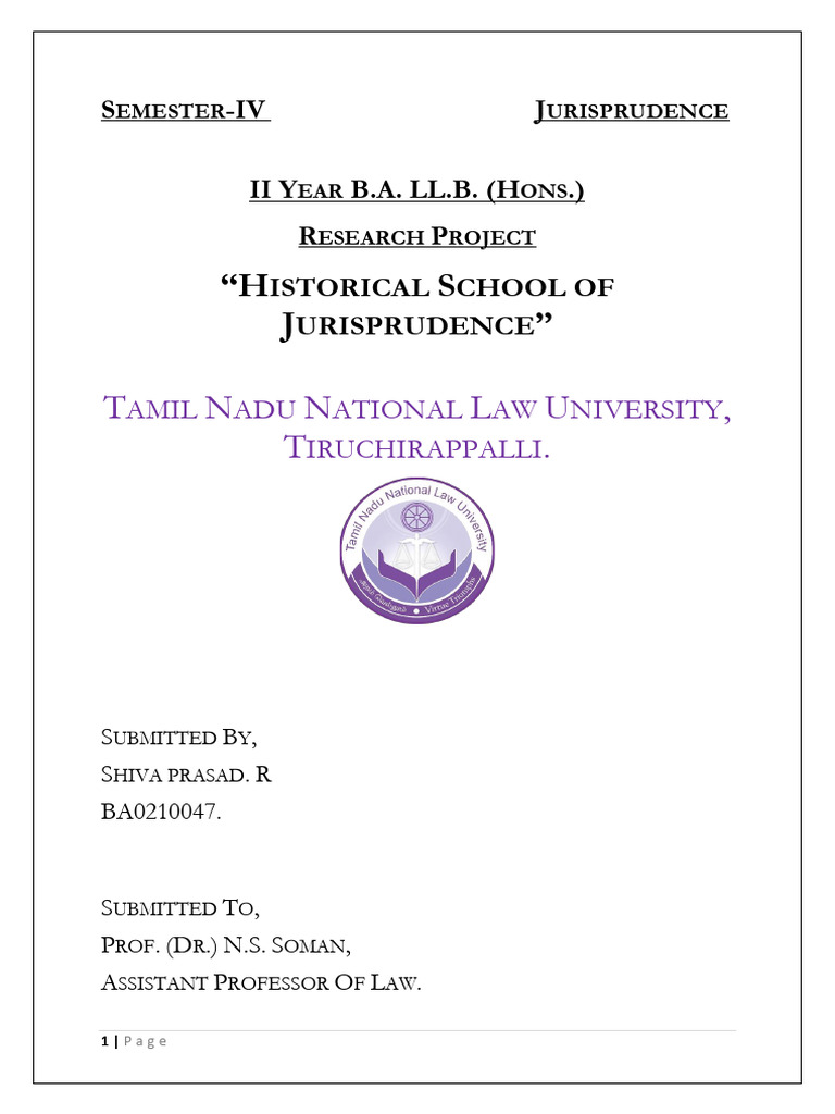 Juris Project Final | PDF