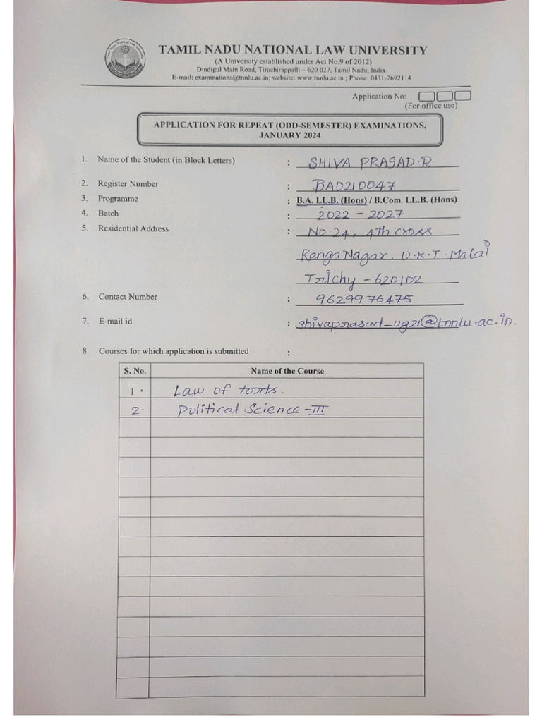 Odd Repeat Application | PDF