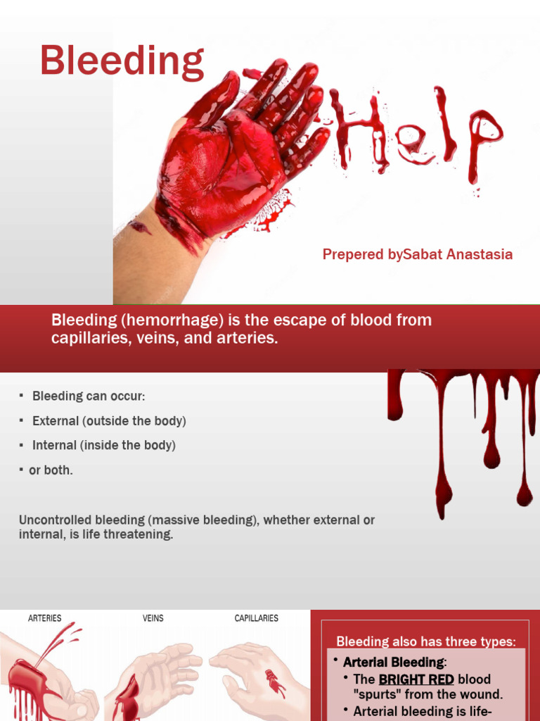 Bleeding | PDF | Bleeding | Artery
