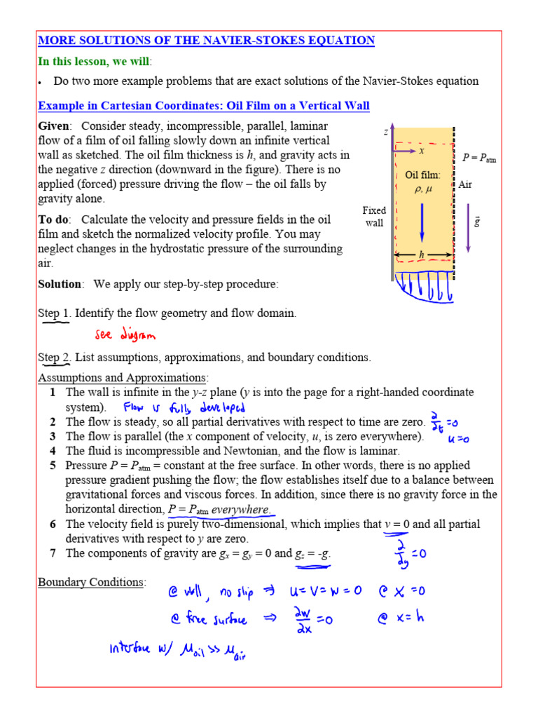 Fluid Mechanics Lesson 11D | PDF