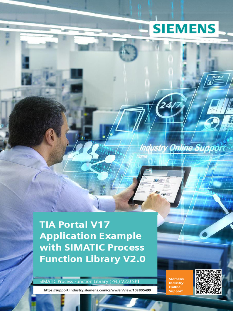 TIA Portal V17 Application Example With SIMATIC Process Function ...